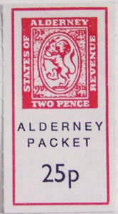 Stamp: Revenue stamp depicted (Alderney: Private Mail Stamps(Alderney ...