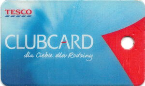 Functional Card: Tesco Club Card (Shops - Supermarkets, Poland(Tesco ...