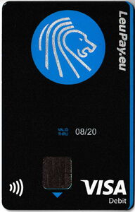 Bank Card: ICard Visa Debit LeuPay - 08-17 (iCard AD, BulgariaCol:BG-VI ...