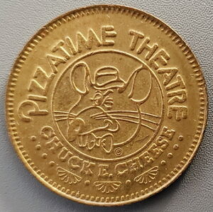 Token: Chuck E Cheese 1978 Bronze Token (United States of America(Chuck ...