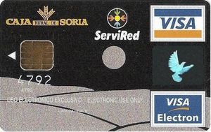 Bank Card: Caja Rural de Soria (Caja Rural de Soria, SpainCol:ES-VE-0192.02