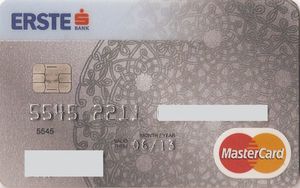 Bank Card: Erste Bank Silver Card (ERSTE Bank, HungaryCol:HU-MC-0031