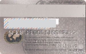 Bank Card: Erste Bank Silver Card (ERSTE Bank, HungaryCol:HU-MC-0031