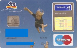 Bank Card: dm - PAYBACK (WestLB, Germany, Federal RepublicCol:DE-MS-0033