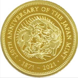 Token: 150th Anniversary of the Japan Mint (Japan(Commemorative Tokens ...