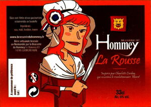 Drink Label: La Rousse (Brasserie du Hommey, FranceCol:FR-BEER-008968