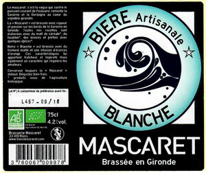 Drink Label: Blanche (Brasserie du Mascaret, FranceCol:FR-BEER-009055