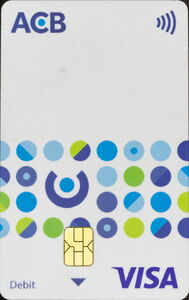 Bank Card: ACB VISA Debit Card (ACB, VietnamCol:VN-VI-0004