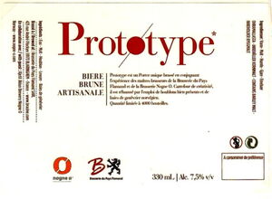 Drink Label: Prototype (Brasserie du Pays Flamand, FranceCol:FR-BEER-009399