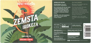 Drink Label: Zemsta Irokeza (Browar Dziki Wschod, PolandCol:PL-BEER-012575