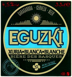 Drink Label: Eguzki Blanche (Brasserie du Pays Basque, FranceCol:FR ...
