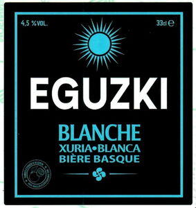 Drink Label: Eguzki Blanche (Brasserie du Pays Basque, FranceCol:FR ...