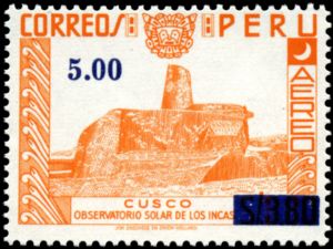 Stamp: Machu Picchu at Cuzco - Overprint (Peru(Previous Issues ...