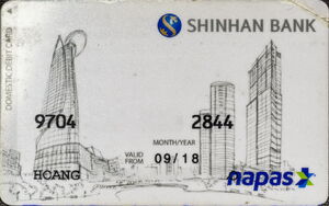 Bank Card: Shinhan Bank Napas Domestic Debit Card (Shinhan Bank ...