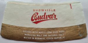 Drink Label: Budweiser Budvar (Budweiser Budvar, N.C., Czech ...