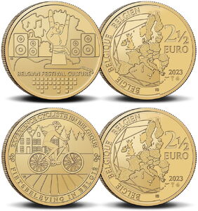 Coin: Various Euro (Set 2023 BU - Eupen) (Belgium(1999~Today - Euro ...
