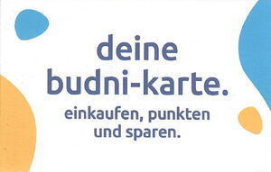 Geschenkkarte: Deine budni-Karte (Budni, Deutschland, Bundesrepublik ...