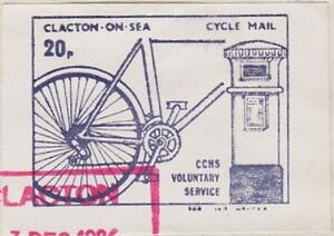 Stamp: Cycle and Postbox Express (United Kingdom: Private Post Offices ...