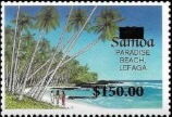 Stamp: Paradise Beach, Lefaga (Samoa(Surcharges (2021)) Sn:WS 1311