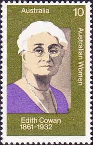 Sello: Edith Cowan (1861-1932) - P(14 x 15) (Australia(Famous ...