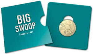 Coin: 1 Dollar (Aussie Big Things - The Big Swoop) (Australia(2023 ...