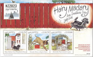 Stamp: Hairy Maclary (New Zealand(Hairy Maclary by Dame Lynley Dodd ...
