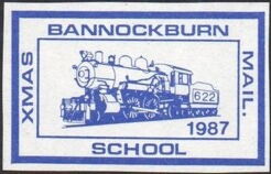 Stamp: Locomotive (Scotland: Cinderella Stamps(Bannockburn School ...