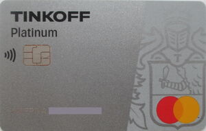 Bank Card: TINKOFF Platinum (Tinkoff Credit Systems, RussiaCol:RU-MC ...