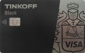 Bank Card: TINKOFF Black (Tinkoff Credit Systems, RussiaCol:RU-VI-2358.03