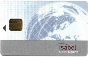 Bank Card: Isabel (Isabel Group, BelgiumCol:BE-GM-0013.02