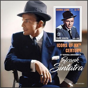 Stamp: Frank Sinatra (1915–1998) (Sierra Leone(Frank Sinatra (2023)) Col:SL 2023.03.20-073