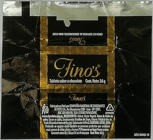 Chocolate Wrapper: Fino's (Compañía Nacional de Chocolates de Perú S.A ...