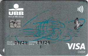 Bank Card: UBB Visa Debit Art Design - 0521 (United Bulgarian Bank ...