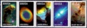 Stamp: Edwin Hubble (United States of America(Hubble Images) Mi:US 3280 ...