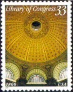 Stamp: Library of Congress, 1800 (United States of AmericaMi:US 3286,Sn ...