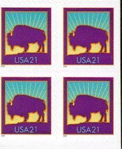 Stamp: American Buffalo (United States of America(American Buffalo) Sn ...