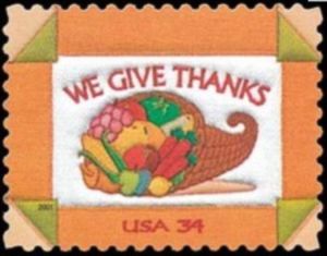 Stamp: We Give Thanks (United States of AmericaMi:US 3504,Sn:US 3546,Yt ...