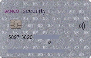 Tarjeta de Banco: Banco Security (Banco Security, ChileCol:CL-MS-0008