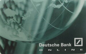 Bank Card: Deutsche Bank online (Deutsche Bank, Germany, Federal ...