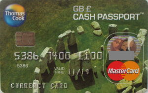 Bank Card: Cash Passport (Thomas Cook Group Limited, United Kingdom of ...