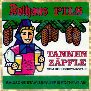 Drink Label: Rothaus Pils (Badische Staatsbrauerei Rothaus AG, Germany ...