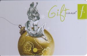 Gift Card: Bola Navidad (Falabella, Chile(Caricaturas) Col:CL-F-042