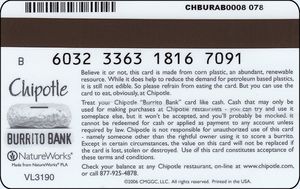 Gift Card: Birthday (Chipotle, United States of America) (Chipotle) Col ...
