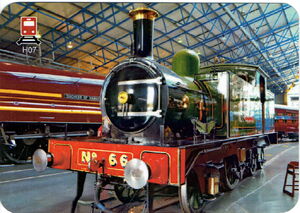 Pocket Calendar: British Steam Locomotive 66 at Railway Museum (Russia ...