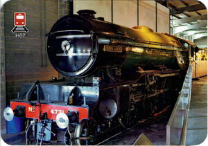 Pocket Calendar: British Steam Locomotive 4771 at Railway Museum ...