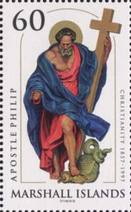 Stamp: Apostle Philip (Marshall Islands(Christianity) Mi:MH 792,Sn:MH ...