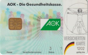 Functional Card: AOK - Die Gesundheitskasse (Insurance, Germany ...