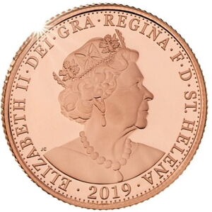 Coin: 2 Sovereign (Double-Sovereign Gothic Crown - 200th Anniversary ...