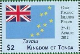Stamp: Tuvalu (Tonga(43th Pacific Island Forum) Mi:TO 1819,Yt:TO 1312
