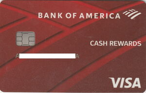Bank Card: Cash Rewards (Bank of America, United States of AmericaCol ...
